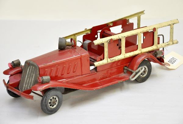 Early Marx Fire Ladder Truck