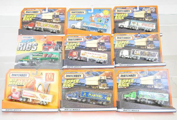 18 Matchbox Super Rigs