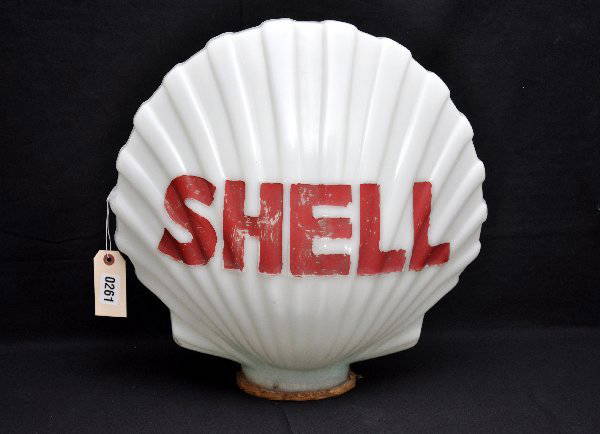 Vintage Shell Gas Pump Globe