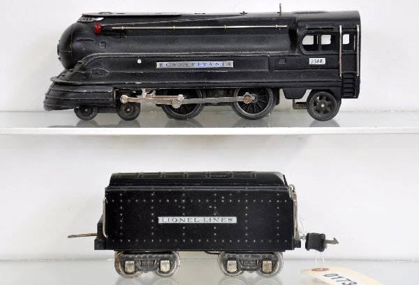Lionel 238e Prr Torpedo Locomotive