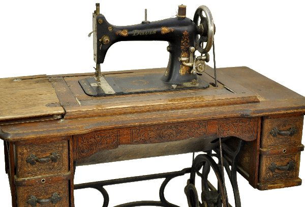 Unusual Vintage Davis Sewing Machine