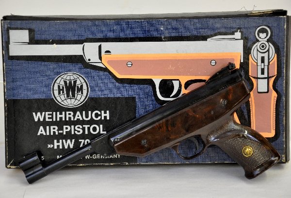 Boxed Weihrauch Hw 70 Air Pistol