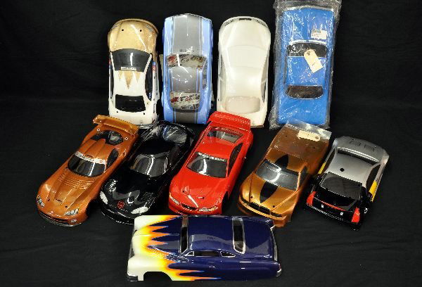 1/10 Scale American Muscle RC Car Shells Painted