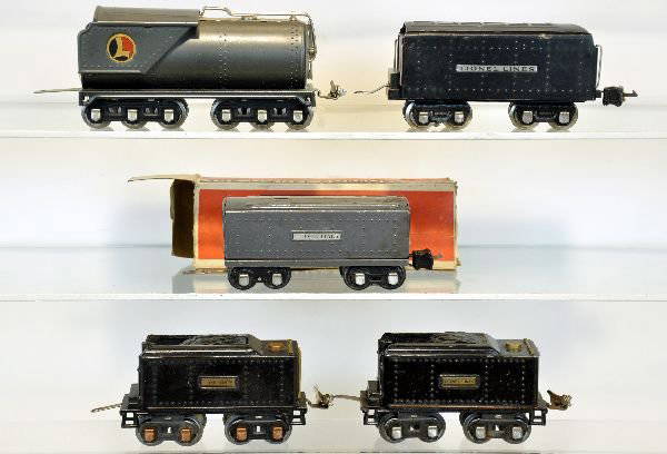 5 Pre War Lionel Tenders