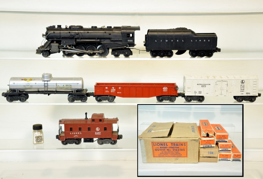 1950 Boxed Lionel 736 Set 2163WS