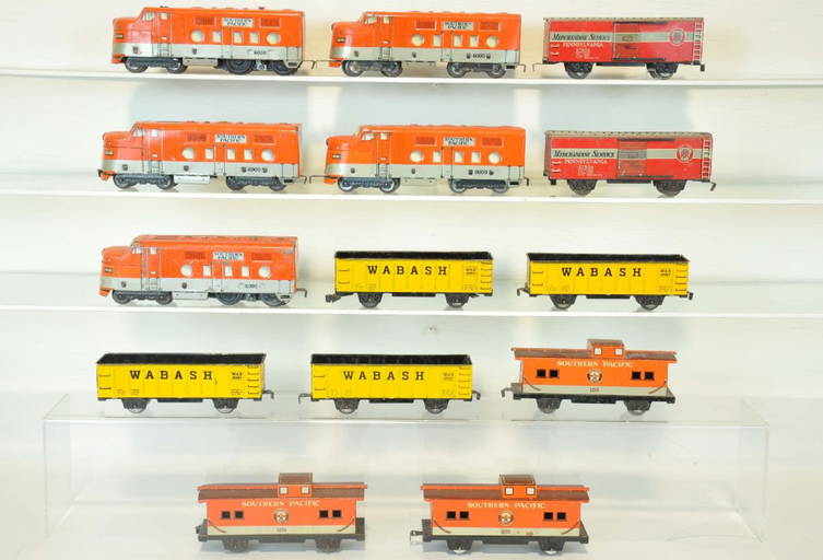 Marx Southern Pacific Train Components - Mar 21, 2014 | NETTE Auctions ...