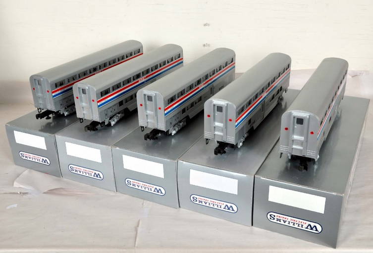 Williams Amtrak 5 Car 60' Streamliner Set #sl603