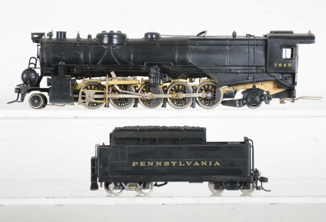 Olympia Brass HO PRR 2-10-2 Locomotive - Feb 07, 2015 | NETTE Auctions ...