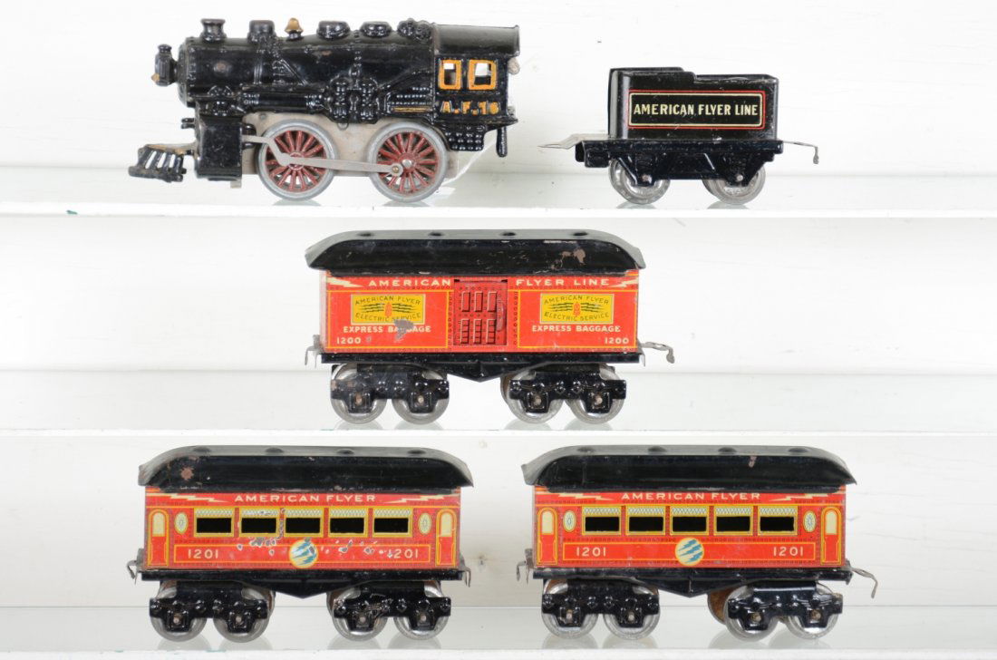 American Flyer 16 Passenger Set