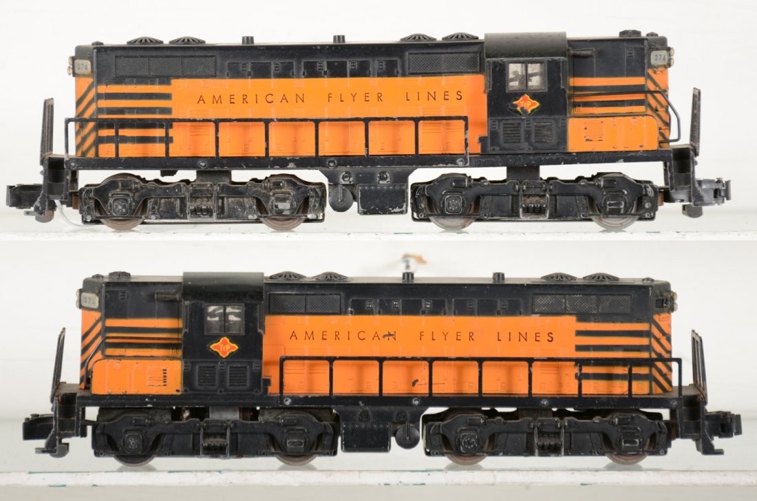 American Flyer 374 & 375 T & P gp7 as Diesels - May 09, 2015 | NETTE ...
