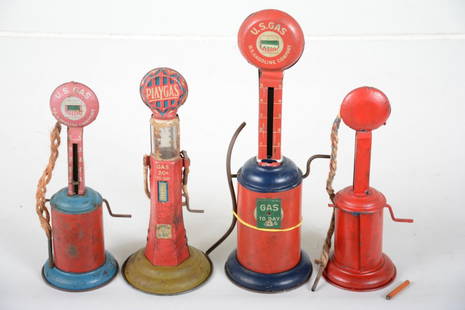 Tin Toy Gas Pump