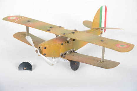 Meccano Constructor Bi Plane Aircraft