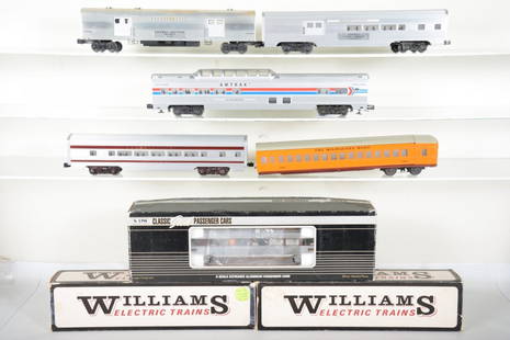 K Line 21 Inch Amtrak Superliner Passenger Cars