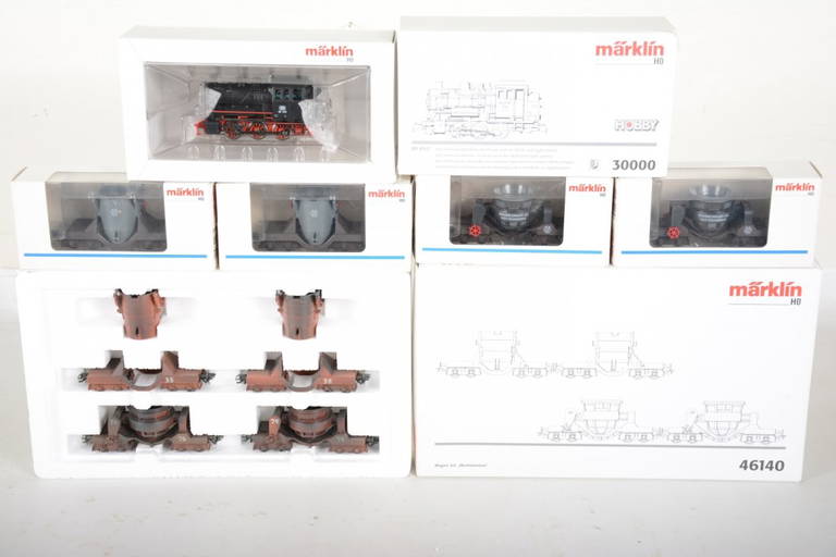 Marklin HO Steam Hot Metal Train Set - Aug 22, 2015 | NETTE Auctions in CT