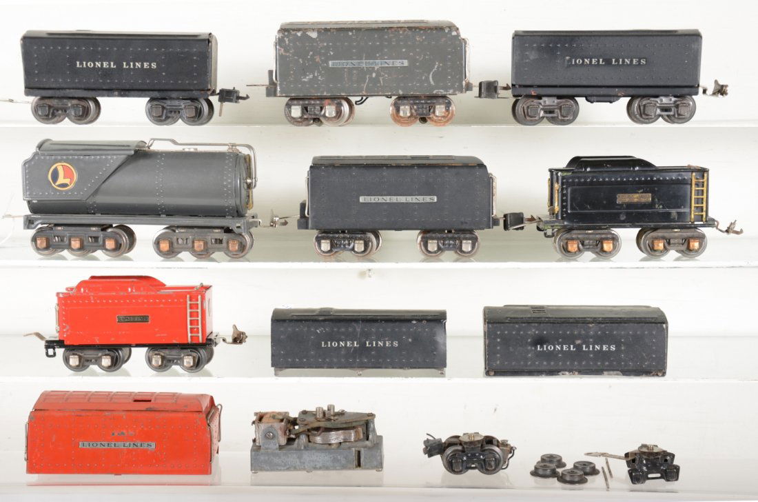 Lionel Pre War Tenders & Parts - Sep 19, 2015 | NETTE Auctions in CT