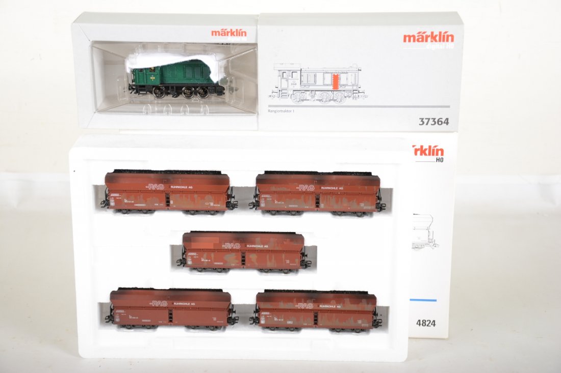 Marklin HO Danish Coal Train Set