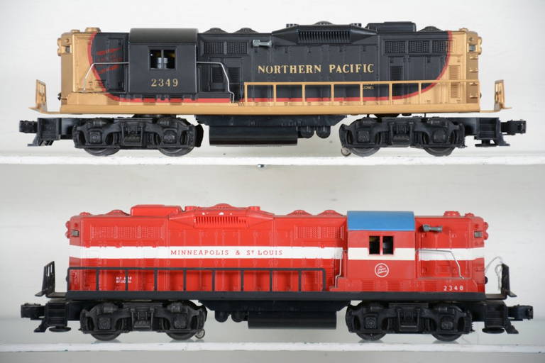 Restored Lionel 2348 & 2349 Gp9 Diesels