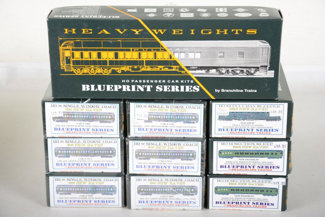 10 Blueprint Ho Nh Heavyweight Car Kits