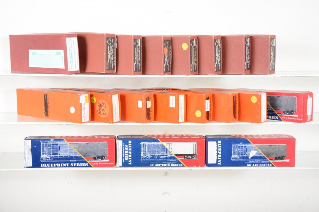 Assorted Ho Freight & Passenger Car Kits