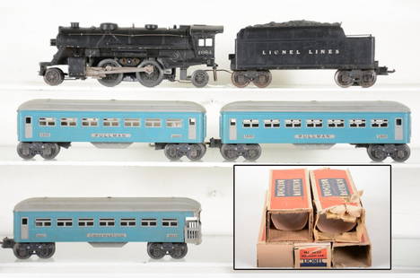 Lionel Gray Sears Passenger Set No. 5185 Boxed