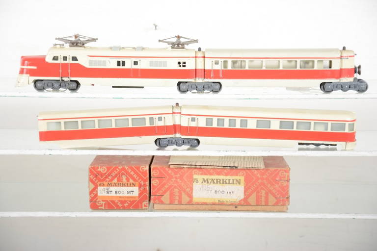 Boxed Marklin Ho St800.5 Streamliner