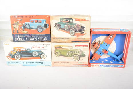 Hubley Model A Town Sedan With Plastic Still On