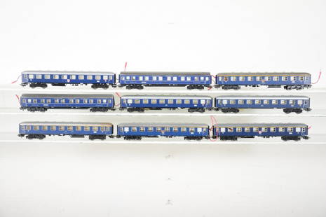 Marklin Ho Db & French Passenger Cars