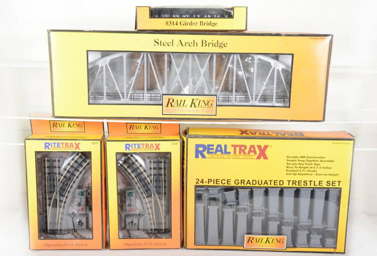 Mth Railking Track & Trestles