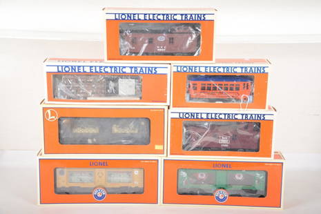 10 Lionel Mint Cars