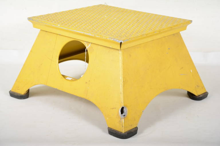 Vintage Railroad Porter Stool