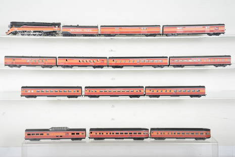 Bachmann Ho Sp Daylight Steam Passenger Set