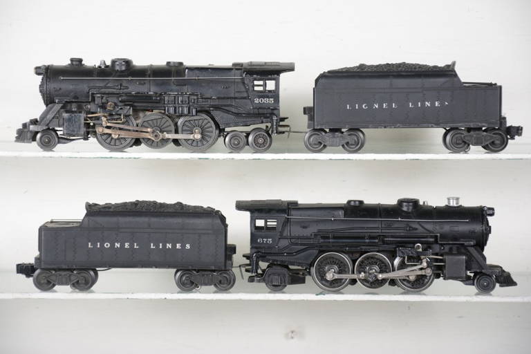 Lionel 675 & 2035 Steam Locomotives