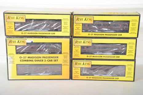 Mth Railking Prr Passenger Cars