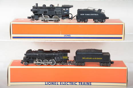2 Lionel B&a Steam Locomotives