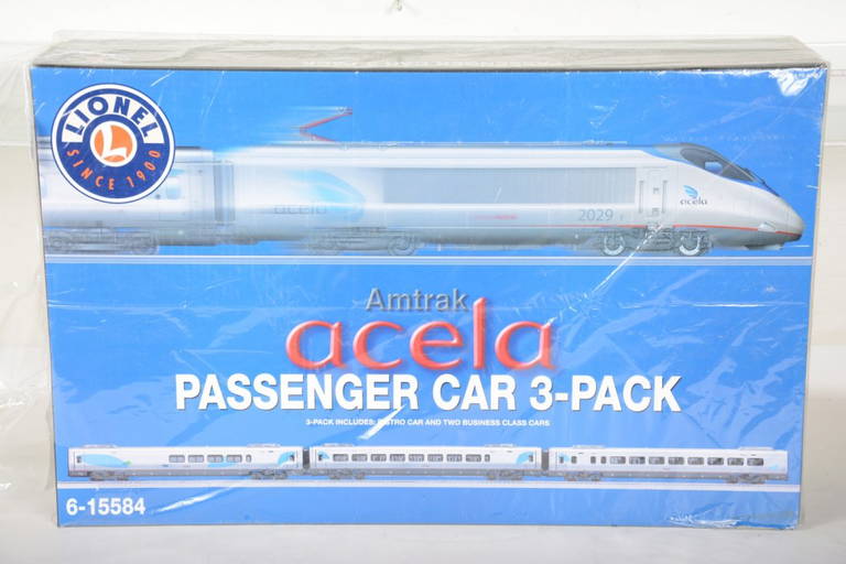 Lionel 15584 Amtrak Acela Passenger Cars