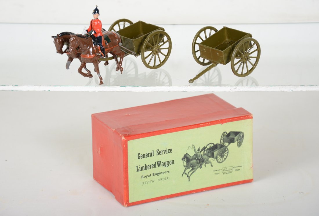 Boxed Britains 1330 General Service Limbered Wagon