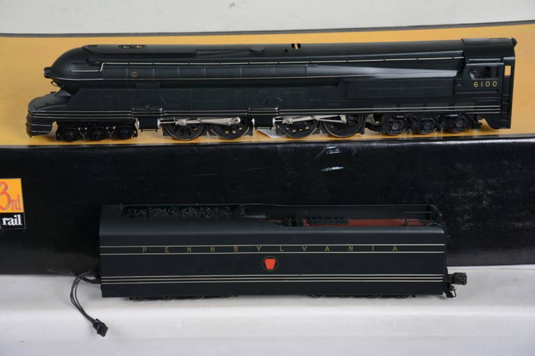 O Ga. 3rd Rail Sunset Brass Prr S 1 Locomotive