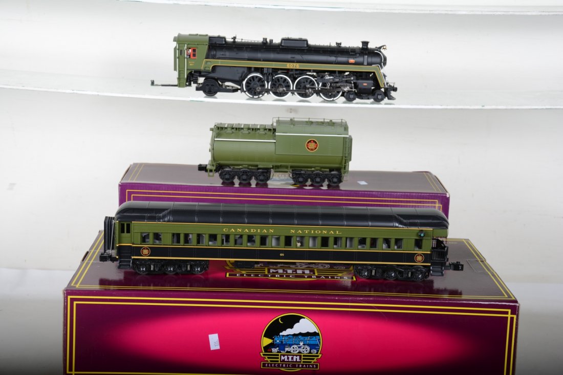 Mth Canadian National Steam Passenger Set
