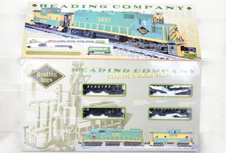 K Line K 1820 Reading Classic Mining Train Set