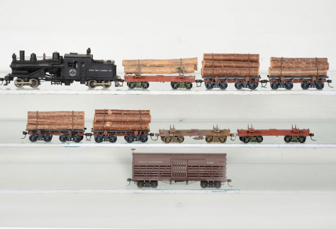 Ho Ga Heisler Lumber Train