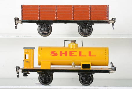 Williams Brass Shell Tank Car