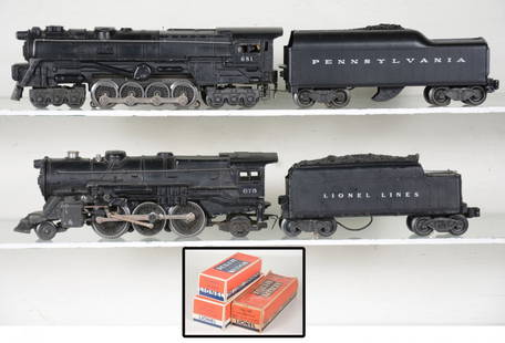 Lionel 681 & 675 Steam Locomotives