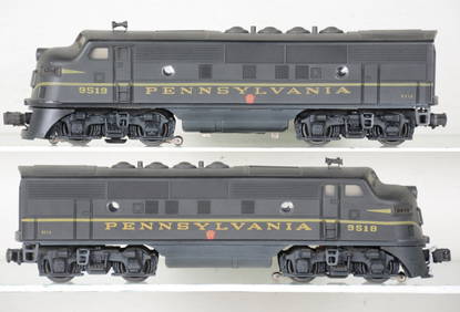 Custom Painted Prr F3 Aa Diesels