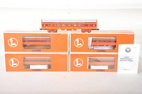 Lionel C&o Streamline Passenger Cars
