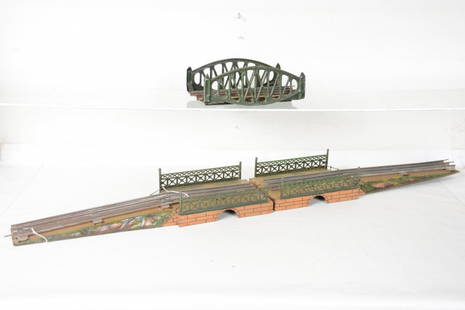 Marklin Hand Painted Lift Bridge