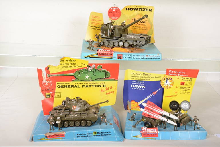 Scarce Renwal Factory Store Display Tank Models