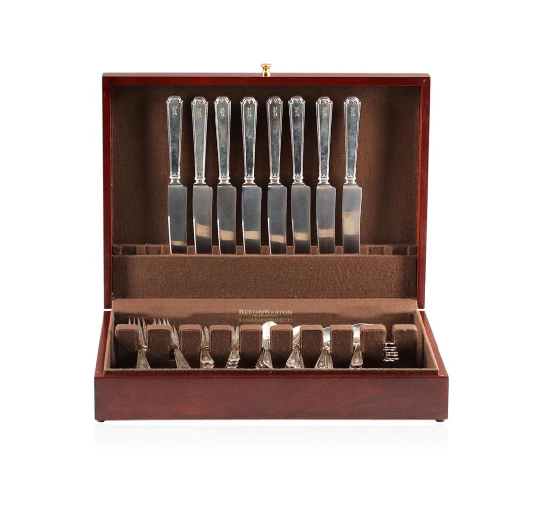 Weidlich Sterling Co 52 Piece Sterling Silver Flatware