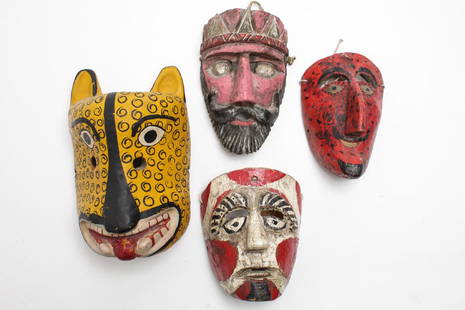 4 Ethnographic Masks