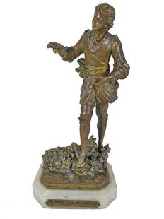 Ernest Rancoulet Bronze Sculpture