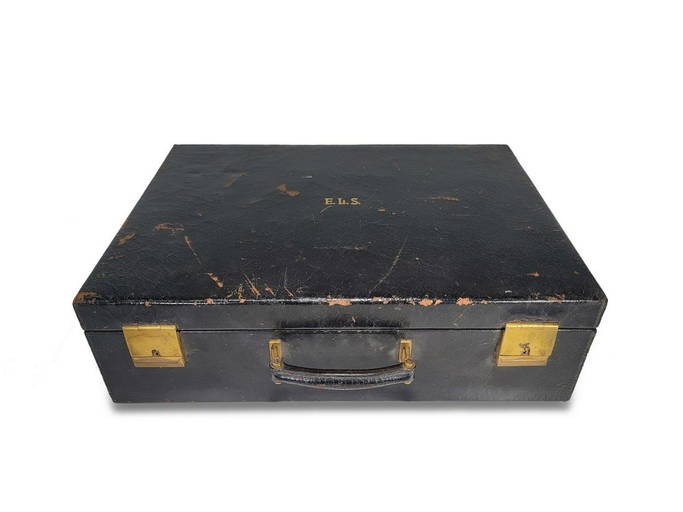 Walser Wald & Cia leather briefcase (#0204) on Jun 09, 2022 | Antiques ...